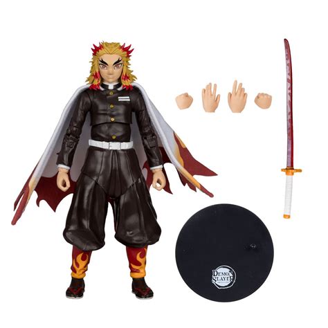 Demon Slayer Wave 6 Kyojuro Rengoku Season 2 7 Inch Scale Action Figure