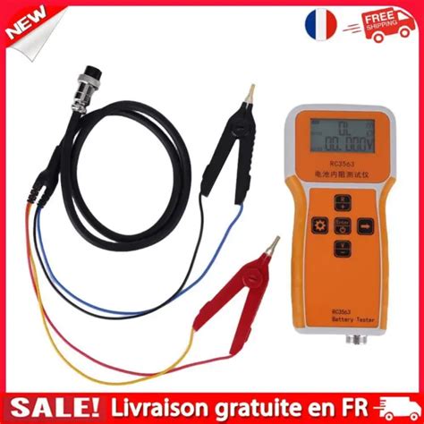 TESTEUR DE R SISTANCE Interne De Tension De Batterie Analyseur De