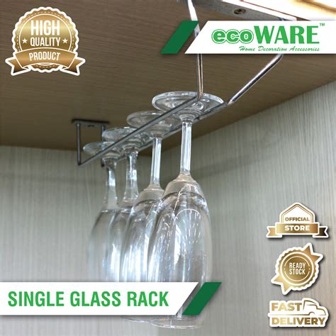 Ecoware Ghg 02 Single Glass Rack Wine Glass Holder Kitchen Organizer