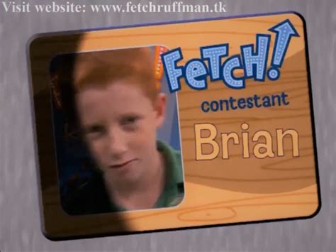 Brian Mcgoff Fetch With Ruff Ruffman Wiki Fandom