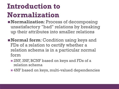Ppt Review Normalization And Data Anomalies Powerpoint Presentation Id3996002