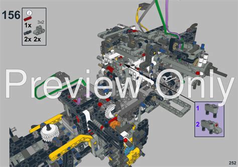 Lego Moc Super Heavy Backhoe Loader Power Functions Version V11 By