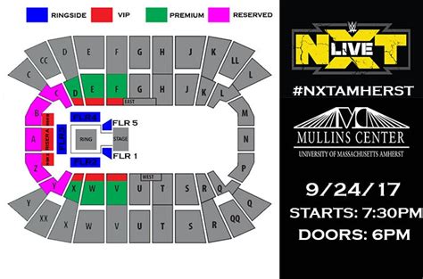 Wwe Nxt Live Mullins Center