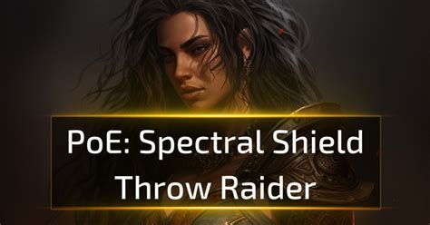 327 Sst Spectral Shield Throw Build Poe Keepers Of The Flame