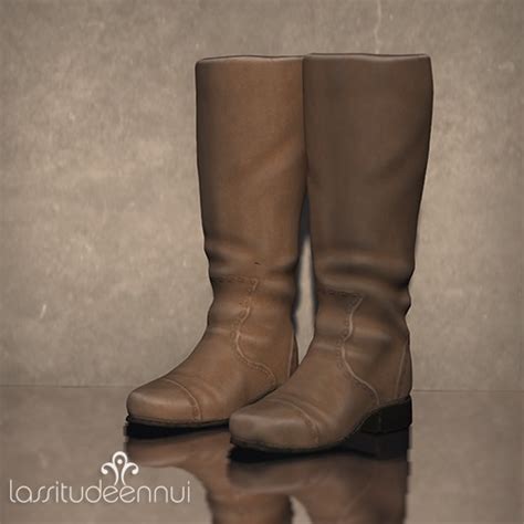 Second Life Marketplace Lassitude And Ennui Lictor Boots Brown