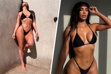 42 летняя Ким Кардашьян поделилась серией откровенных снимков в бикини Газета Ru Новости
