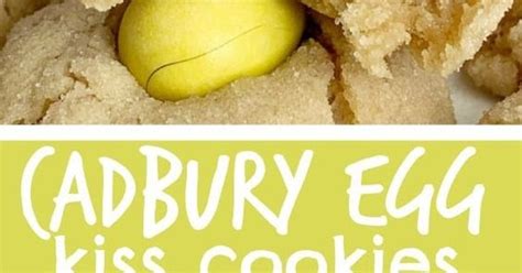 Cadbury Egg Kiss Cookies Vegan Recipes Beginner