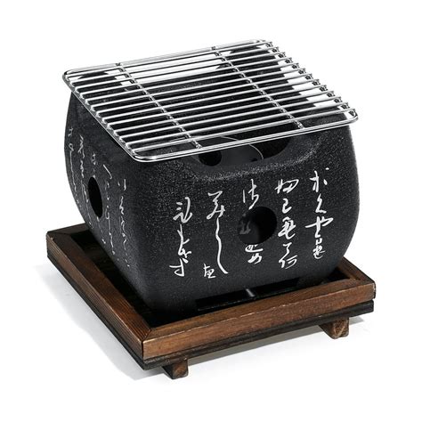 Japanese Korean Style Bbq Grill Hibachi Shichirin Charcoal Barbecue