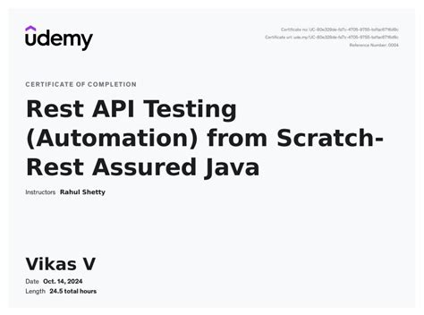 🚀 Thrilled To Announce Completion Of The Rest Api Automation Testing