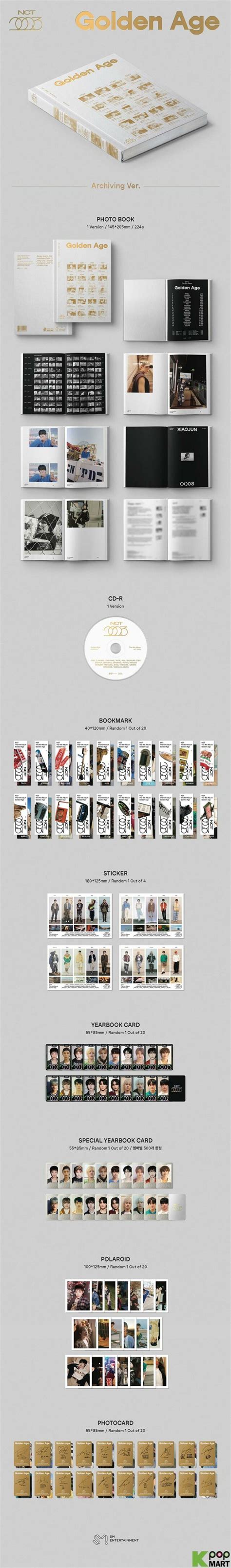 Nct Album Vol 4 Golden Age Archiving Ver Kpopmartcom