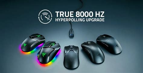 Razer Enhances Gaming Mice Portfolio With 8000 Hz Wireless Polling