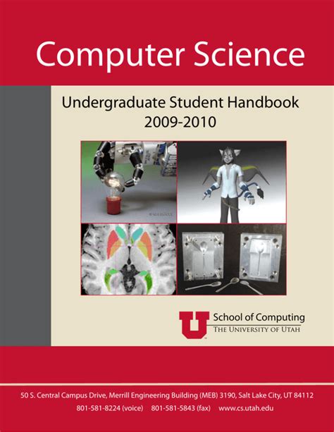 Computer Science Undergraduate Babe Handbook Babe Of Computing
