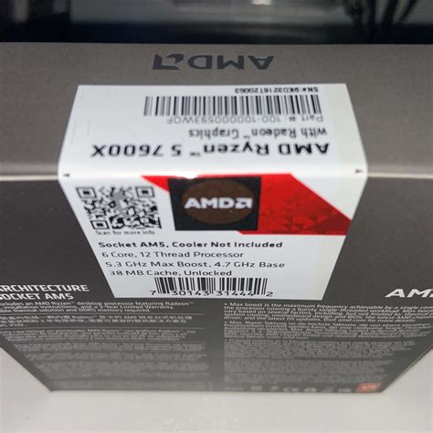 Brand New Amd Ryzen™ 5 7600x 6 Core Jawa