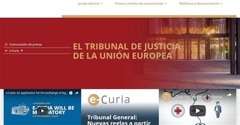 Un blog de ley Blog de la Biblioteca Jurídica Conocéis el Tribunal de Justicia de la Unión