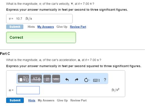 Solved Learning Goal To Be Able To Calculate Position