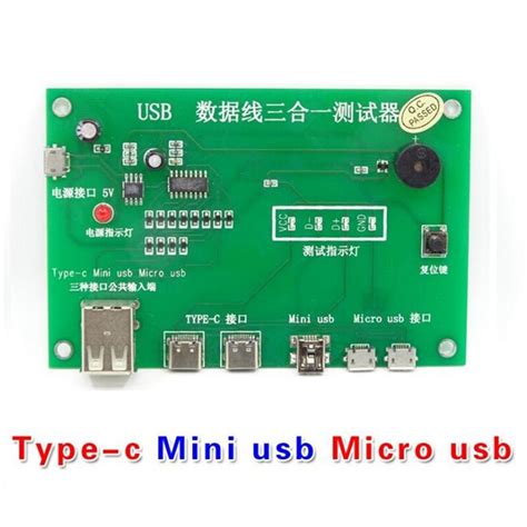 Usb Cable Tester Data Wire Test Fixture Precise T Grandado