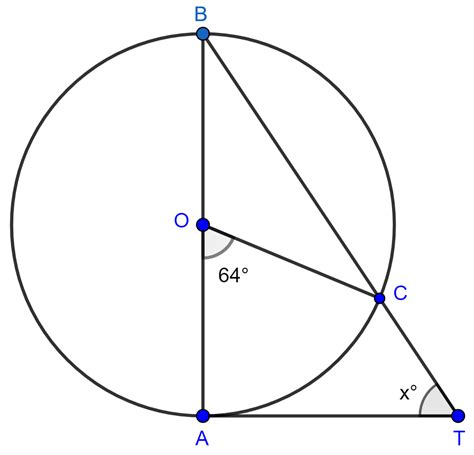 In The Given Figure Ab Is The Diameter Of The Circle With Knowledgeboat