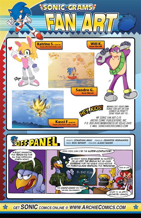 Read Online Sonic The Hedgehog Comic Issue 259