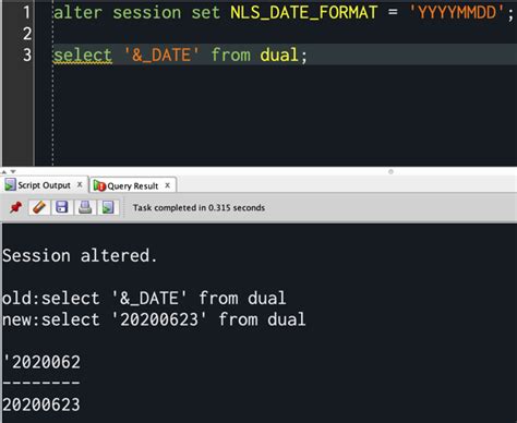 Oracle Sqldeveloper Sql Developer Define Date Stack Overflow