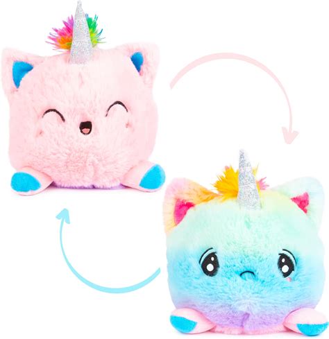 Abeec Reversible Plush Unicorn Reversible Plushie Unicorn Teddy Unicorn