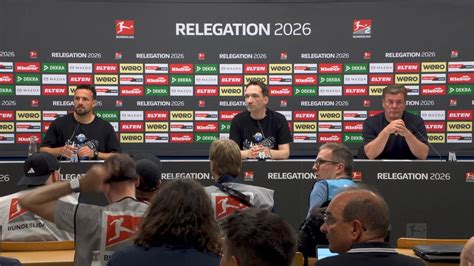 Das Sagen Die Trainer Nach Dem Relegations Rückspiel Bundesliga