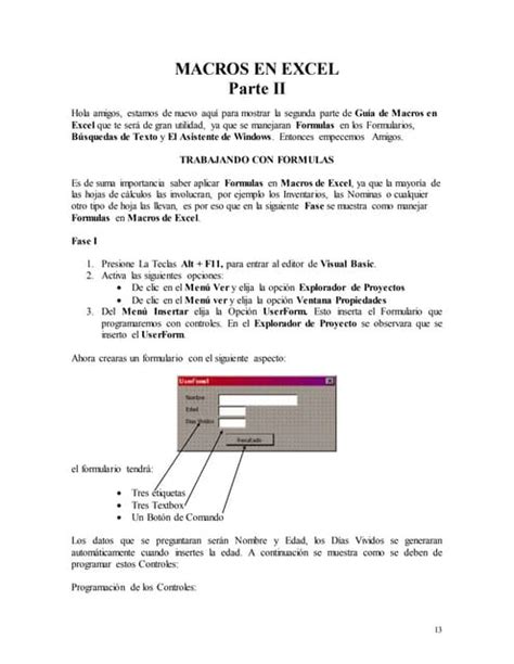 Cu00322 A Codigo Ejemplo Visual Basic Forms Labels Textbox Command Buttons Pdf