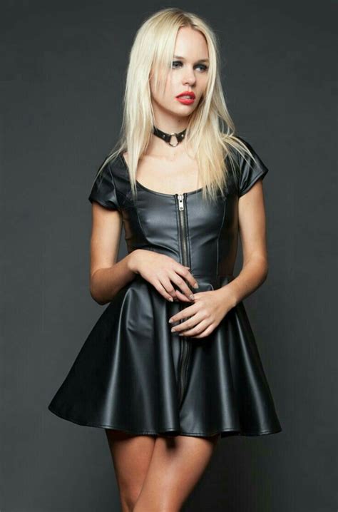 Lederlady Leather Dresses Black Leather Dresses Leather Dress
