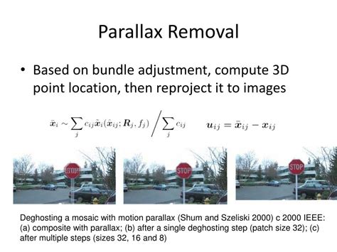 Ppt Image Stitching Powerpoint Presentation Free Download Id 5444625