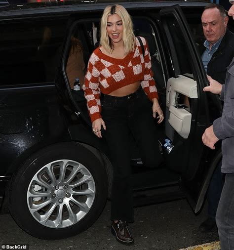 Dua Lipa Looks Sensational As She Flashes Her Abs Days After Three Of