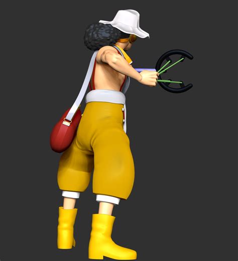 3d File One Piece God Usopp・template To Download And 3d Print・cults