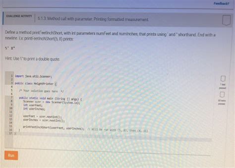 Solved Feedback Challenge Activity 573 Modify Array