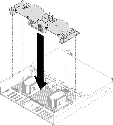 Install The Rear Air Baffle Sr V Lenovo Docs
