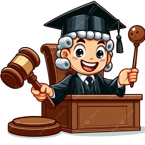 Lawyer Clipart Legal Gavel Scales And Judge Illustration For Justice