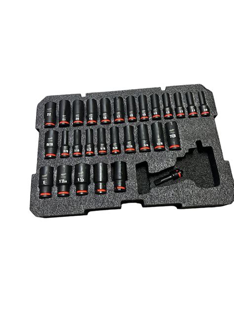 Milwaukee Packout Socket Insert 8424 Tool Storage Kaizen Foam