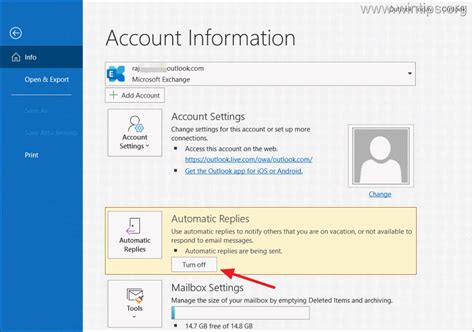 How To Send Automatic Replies In Outlook With An Office365 Exchange