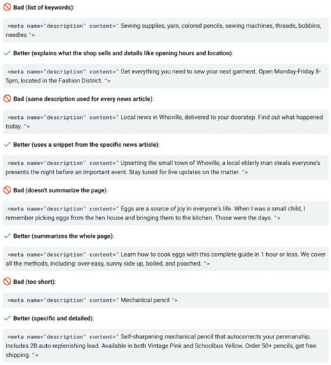 Its Official Examples Of Good And Bad Meta Descriptions Now Out Paminy