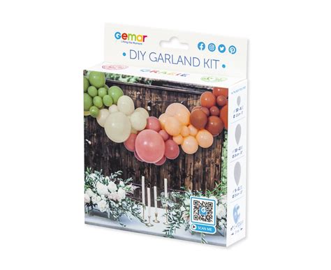 Girlanda balonowa DIY Boho balonów taśma