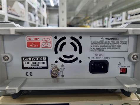 소리전자 Gw Instek Sfg 2110 Synthesized Funtion Generator 함수발생기