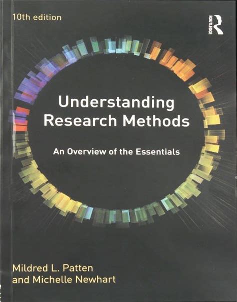 Understanding Research Methods An Overview Of The Essentials 10th