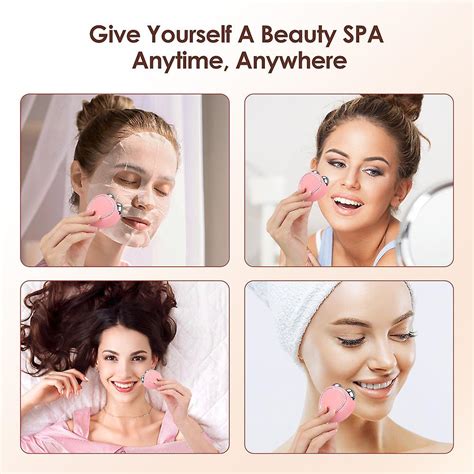 Facial Bear Microcurrent Face Lift Machine Roller Skin Tightening