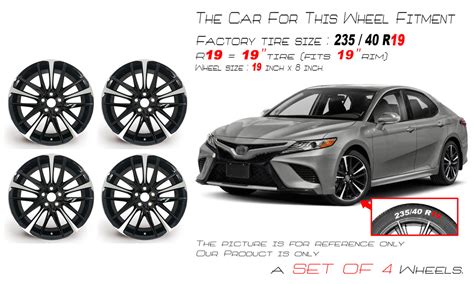 Black Rims For Toyota Camry 2021