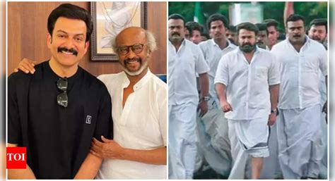 Empuraan Director Prithviraj Sukumaran Reveals The Rajinikanth