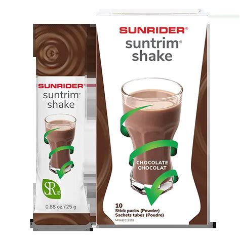 SunTrim® Shake | Chocolate 10pk 25g/bag- Stick pack | Sunrider