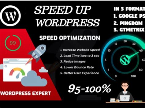 Wordpress Website Maintenance Speed Optimization Upwork