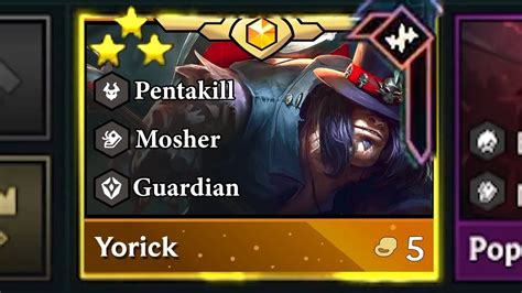 Yorick 3 Star Mosher Tft Set 10 Youtube