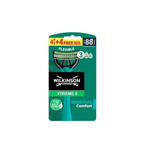 Buy Wilkinson Sword Xtreme 3 Sensitive Comfort Disposable Razors x8 · USA