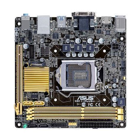 Asus H81i Plus Intel H81 Socket 1150 Mini Itx Motherboard H81i Plus