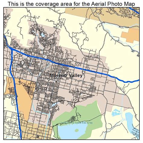 Map Of Moreno Valley California