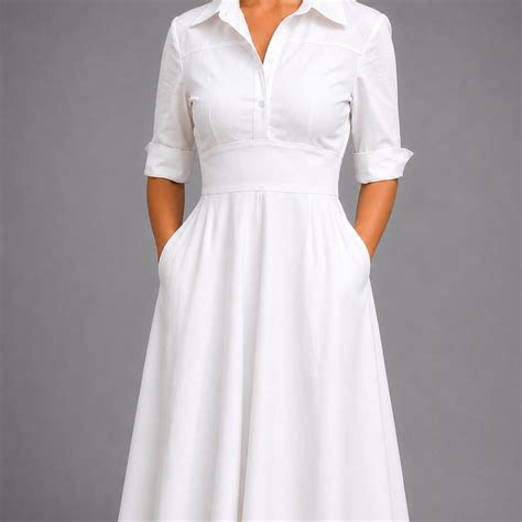 White Nursing Dress Pinning Ceremony Scrub Dress Xs 3xl Etsy