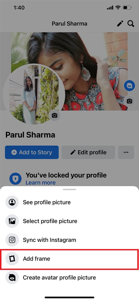 How To Remove Frame From Facebook Profile Picture On IPhone TechCult
